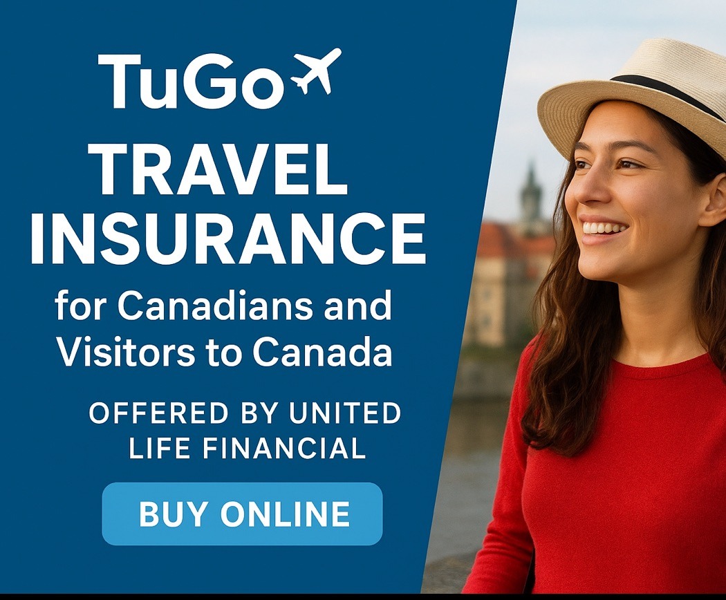 TuGo Travel Insurance – Reliable Coverage for Canadians & Visitors to ...